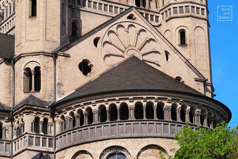 Romanische Kirche Groß Sankt Martin in Köln