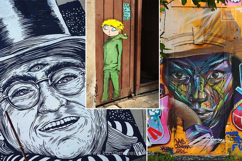 Street Art und Graffiti - Kunst im urbanen Raum