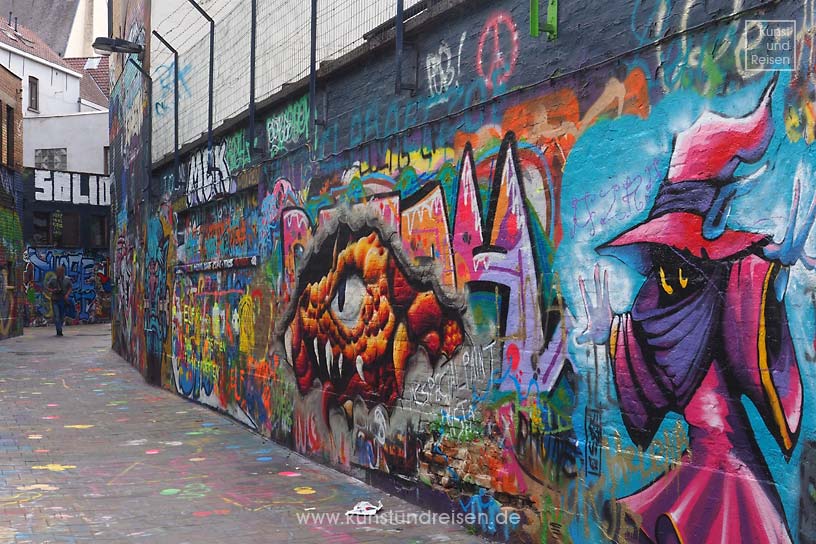 Street Art und Graffiti in Gent | Kunst im urbanen Raum