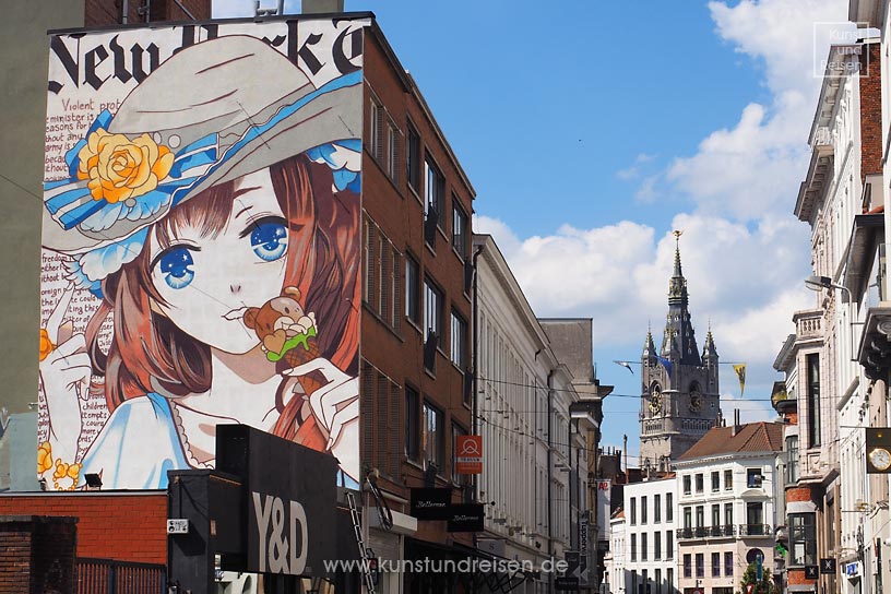 Street Art und Graffiti in Gent | Kunst im urbanen Raum
